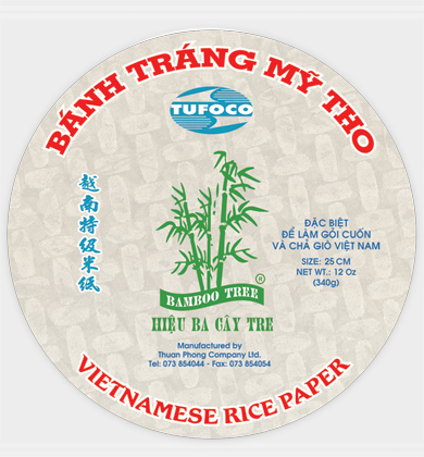 Bamboo Tree Rice Paper For Summer Rolls — Uyen Luu